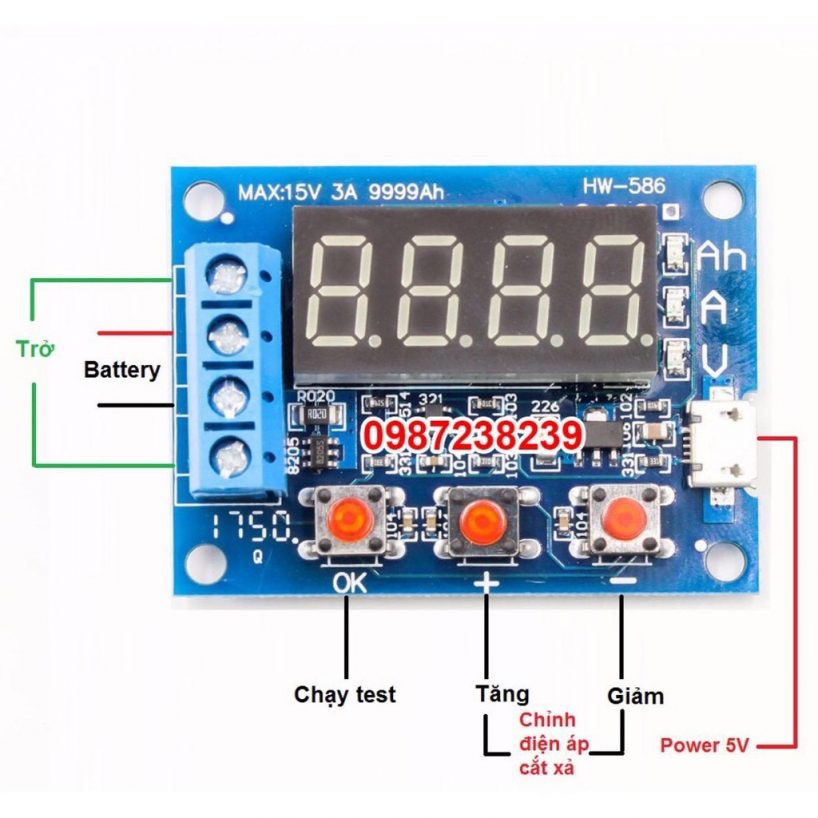 Hướng dẫn kiểm tra dung lượng Pin LifePo4 và Acquy - Pin LifePO4 | Super Capacitor | Bộ sạc pin ...