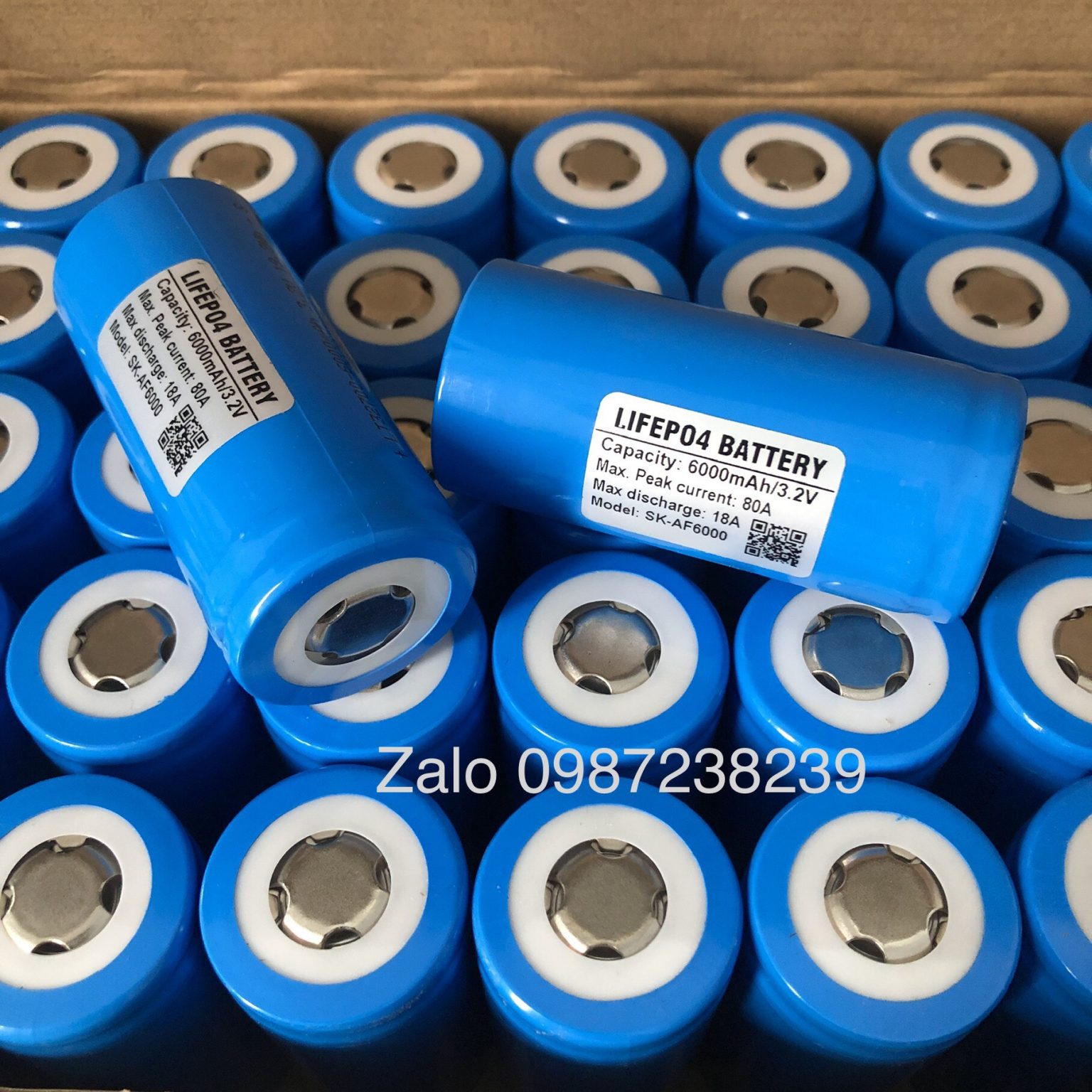 Pin LifePO4 3.2V 6000mAh xả tức thời 80A - Pin LifePO4 | Super ...